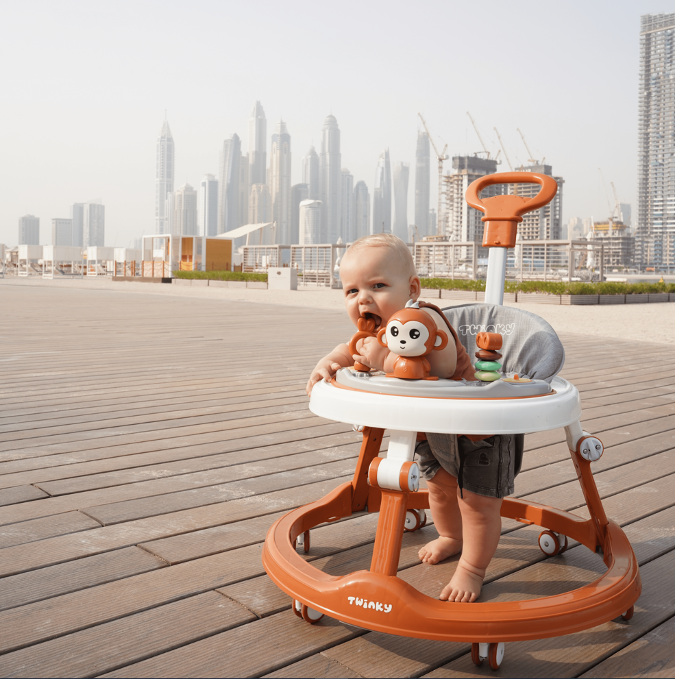 Twinky Loopstoel Baby - Brown – Twinky®